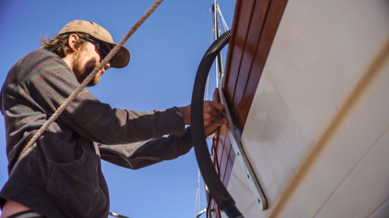 Adding External Chainplates to a Hans Christian 33t | SV PRISM